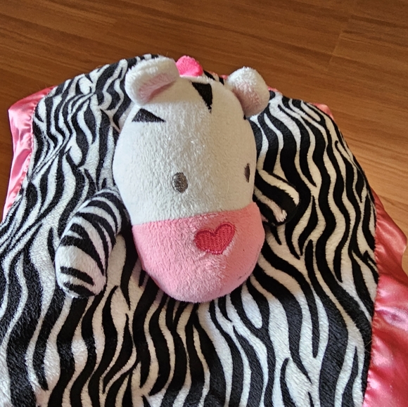 Garanimals | Other | Garanimals Pink Zebra Heart Nose Black White ...
